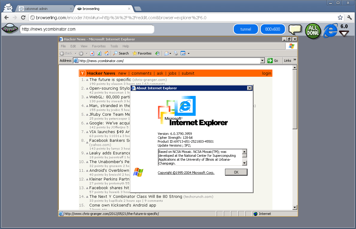 Announcing Real Ies For Browserling Good Coders Code Great Coders Reuse